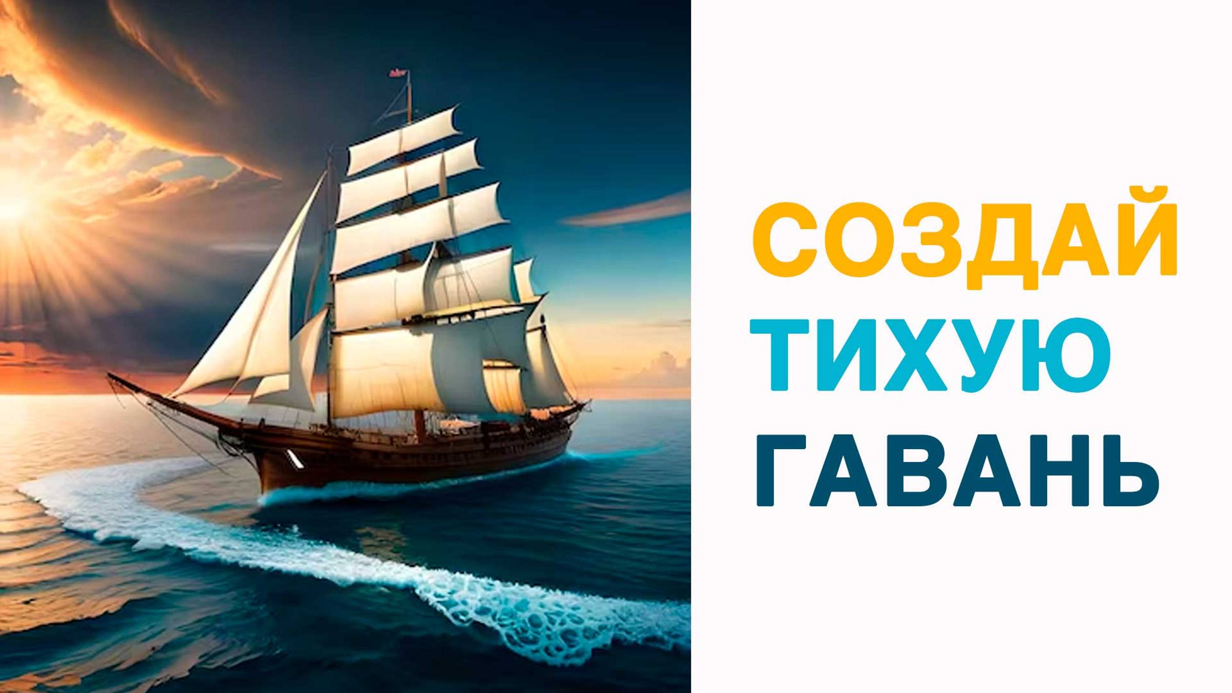 Создай тихую гавань