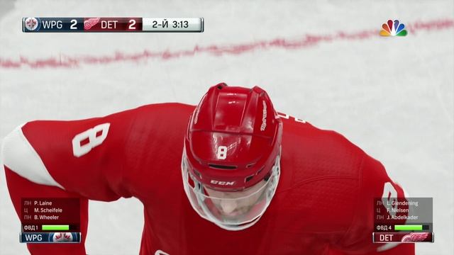 WPG vs DET #NHL 19