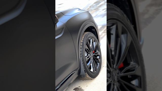 Превращаем глянцевый Geely TUGELA в матовый! Черная или белая магия?