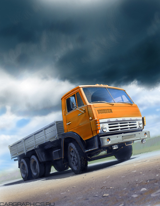 кто ему доверил КАМАЗ_ жесть!!!.