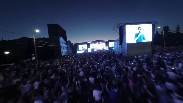 Видео с квадрокоптера