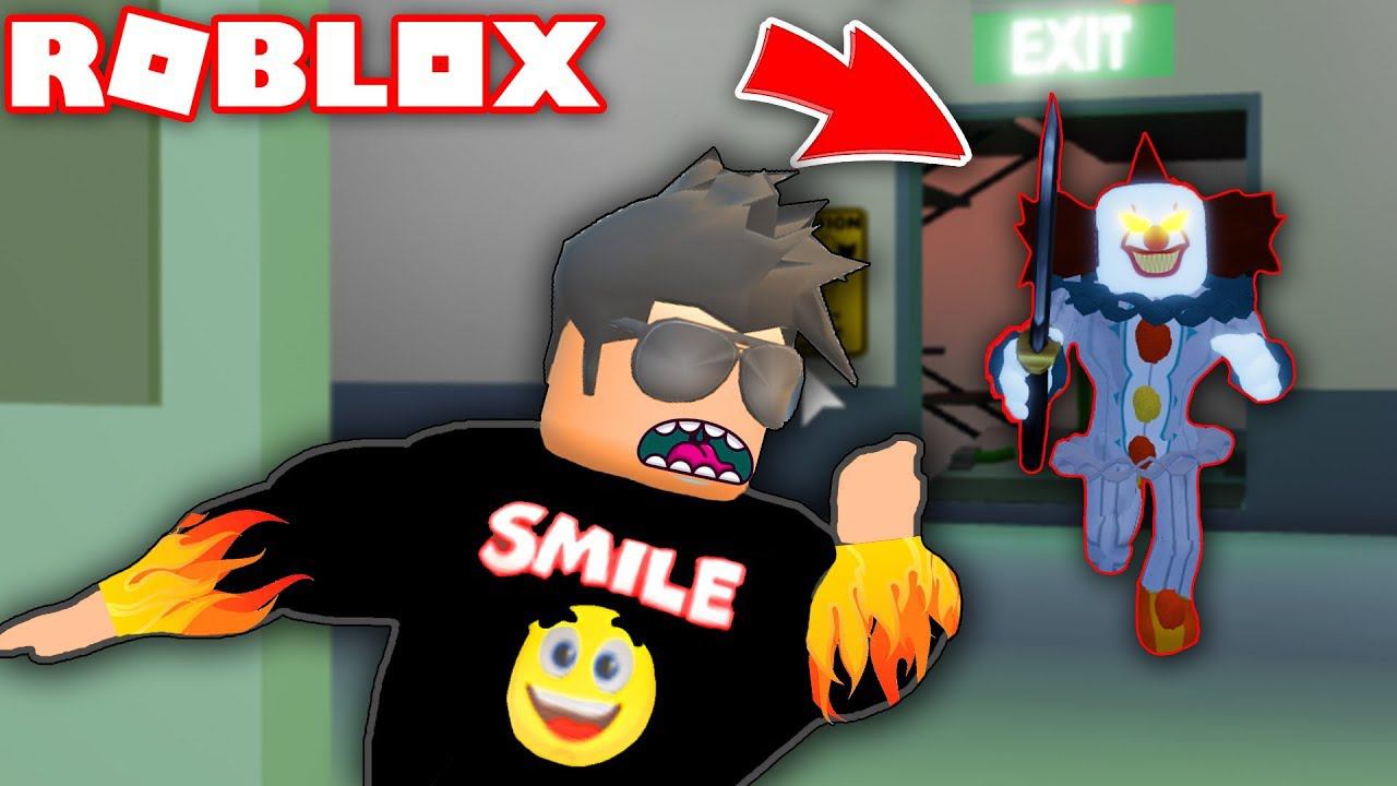 САМЫЙ ЖЕСТКИЙ КЛОУН УБИЙЦА! ПРЯТКИ ДОГОНЯЛКИ ОНО ПЕННИВАЙЗ РОБЛОКС ROBLOX