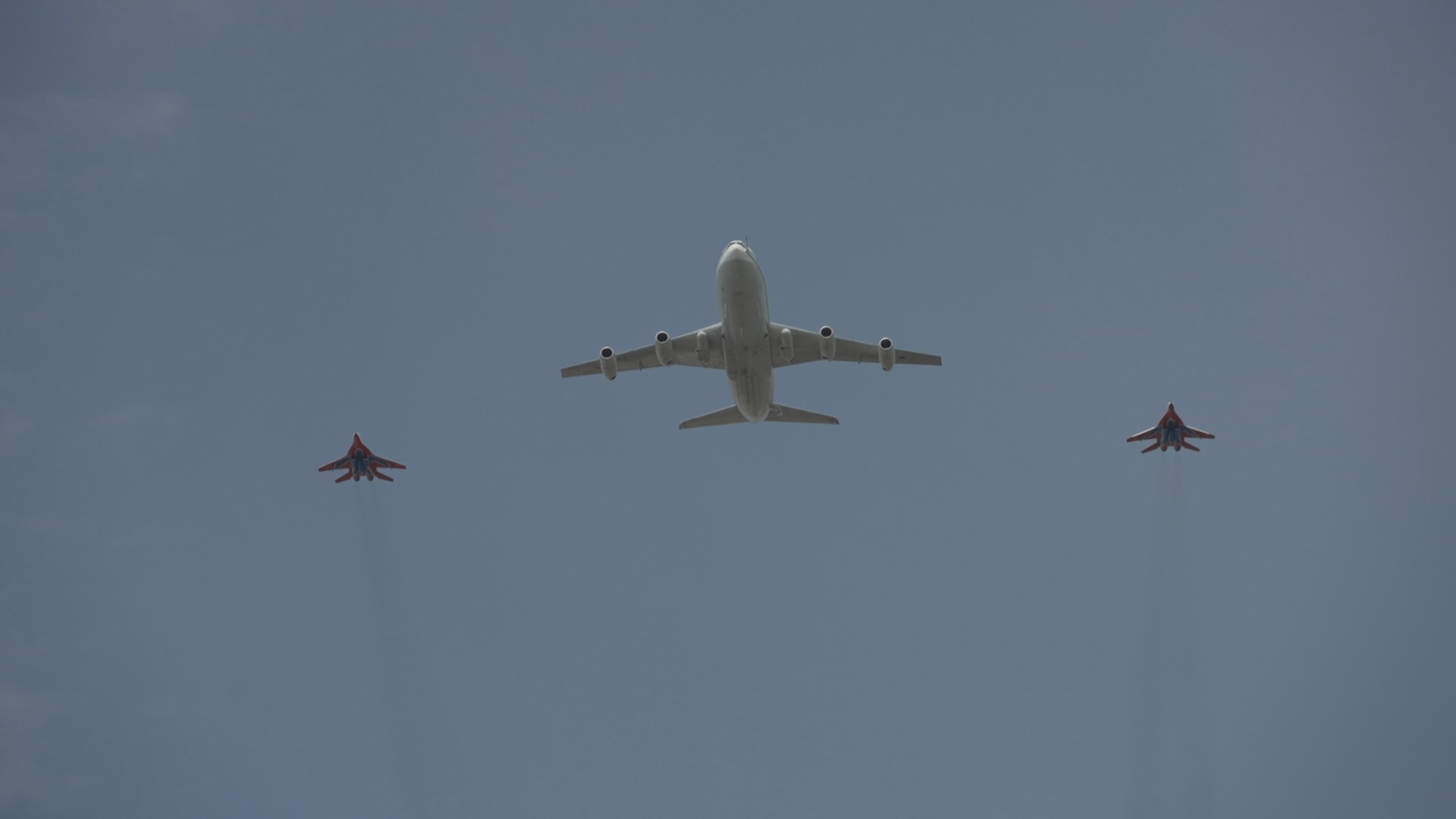 Авиация Парада Победы - 2022 (с описанием!). Полёт авиации на генеральную репетицию (7 мая 2022 г.)