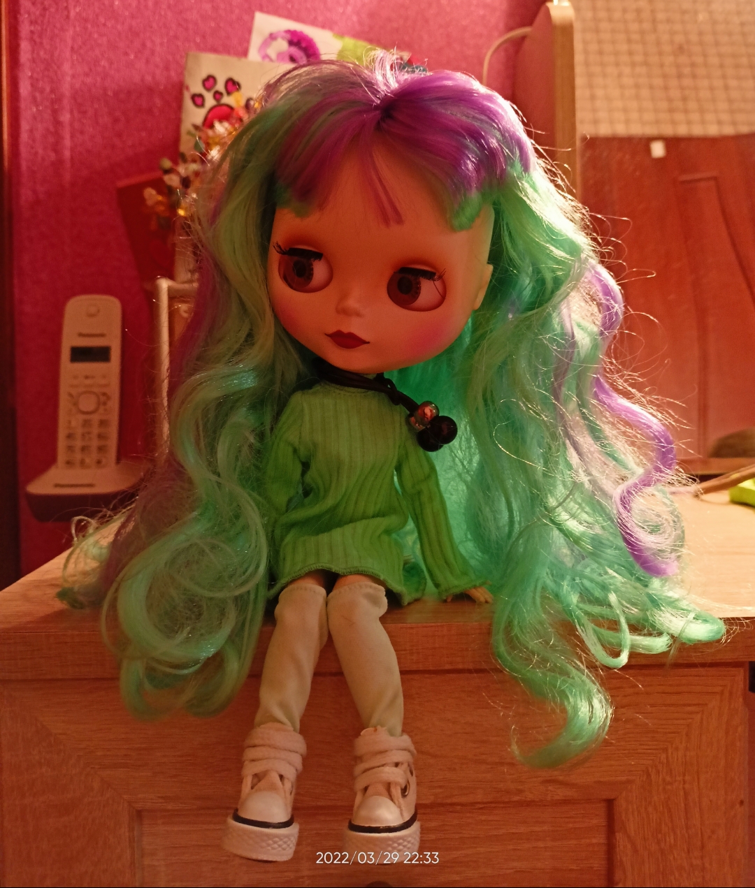 ?? Как я мыла куклу blythe ? Чем смыть краску с пластика ?