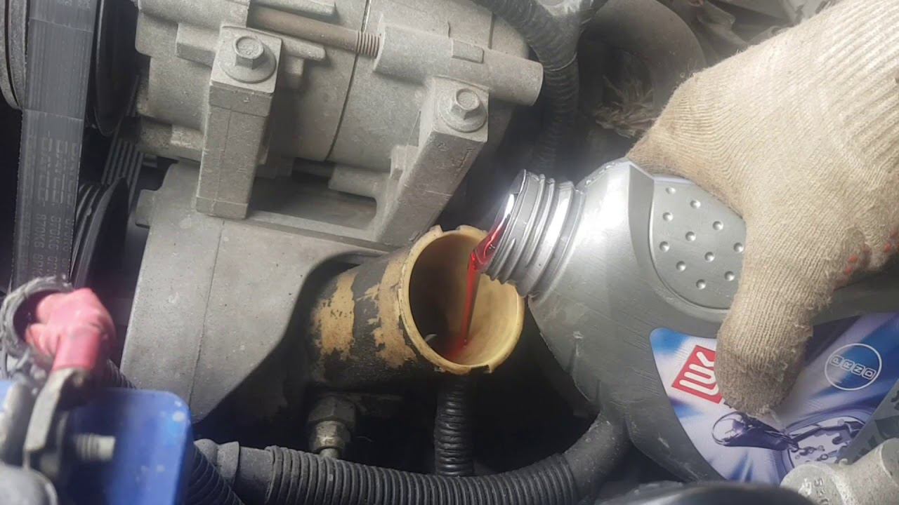 Форд Эксплорер 2 замена масла гур