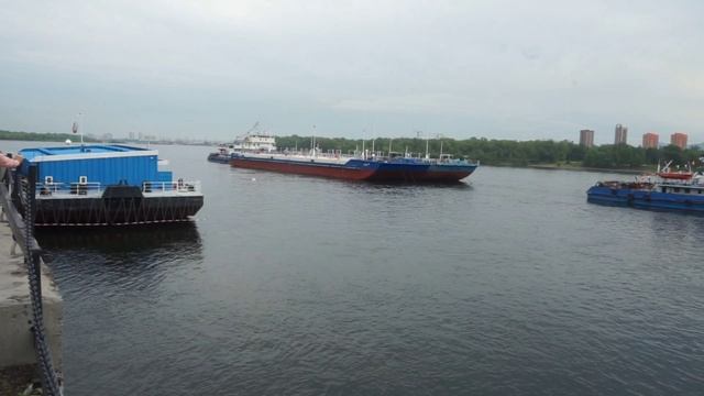 День работников морского и речного флота на Енисее (1 июля 2022 г.)