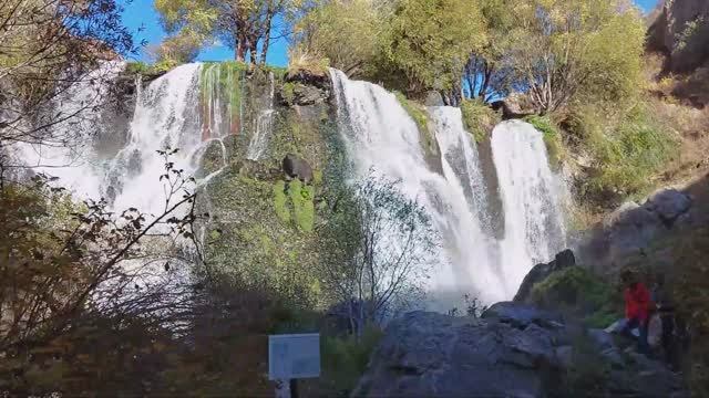 Армения. Водопад Шаки и пещера Арени