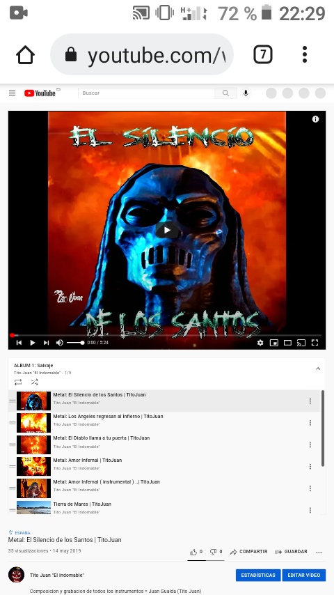 El Silencio de los Santos / Tito Juan