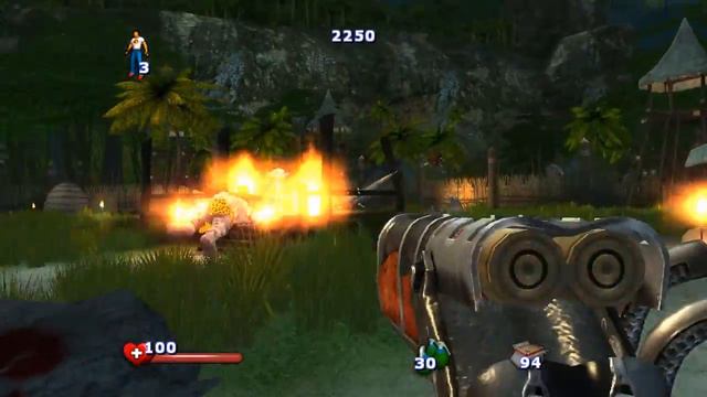 Прохождение Serious Sam 2 - Часть 3_ Деревня М'кеке (Без Комментариев )