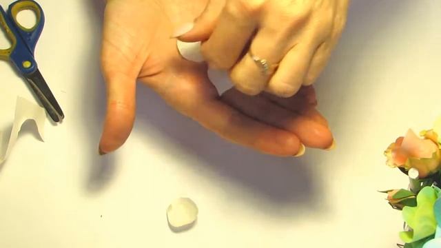 Мастер-класс Мелко-бутонная кустовая роза из фоаимрана. Часть 1.mp4