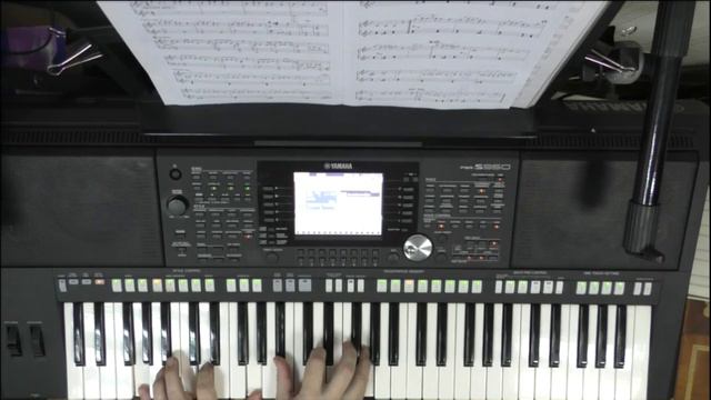 Home Again (Blackmore's Night) demo PSR S950. Лето 2019