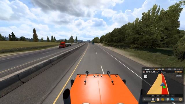 Самые красивые маршруты в ATS#1  Сиэтл - Портленд