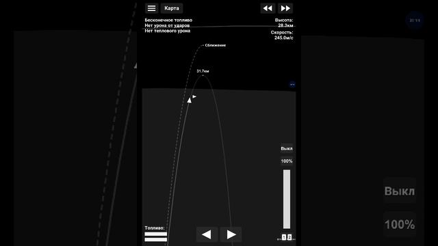 стыковка со станцией салют-3 в SFS