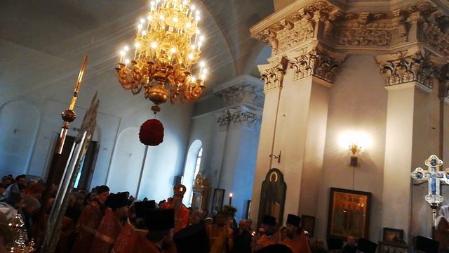 ПАСХАЛЬНЫЙ КРЕСТНЫЙ ХОД В РЫБИНСКЕ. ЛИТУРГИЯ. ЧЕСТВОВАНИЕ ЕПИСКОПА ВЕНИАМИНА. 5.05.24.