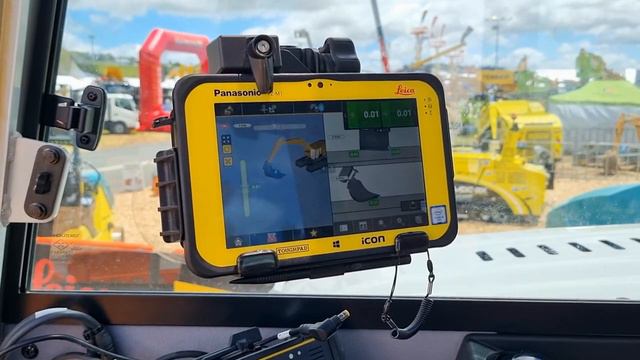 Leica iCON Site Экскаватор 3Д