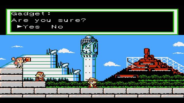 Полное прохождение (Dendy) Chip and Dale Rescue Rangers 2 _ Чип и Дейл 2