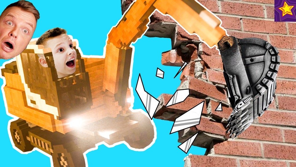РАЗРУШИЛИ Дом ЭКСКАВАТОРОМ из ВОКСЕЛЕЙ в TearDown Летсплей от Игорюшины Игруши