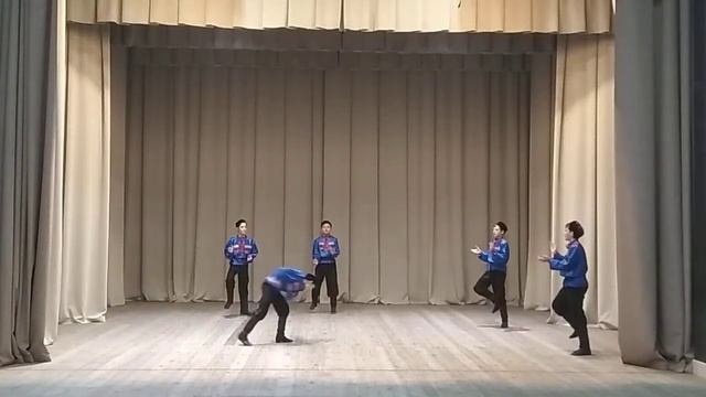 Танцевальный ансамбль _Молодцы_ (МЭЦ с. Верх-Тула), танец _Казачий_