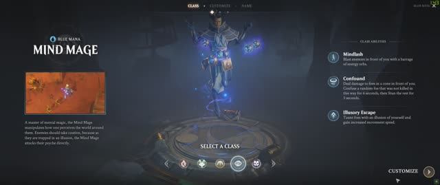 Magic Legends 21:9 Mind Mage Beginning