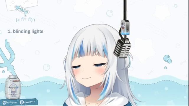 [Hololive - Gawr Gura] The Weeknd - Blinding Lights