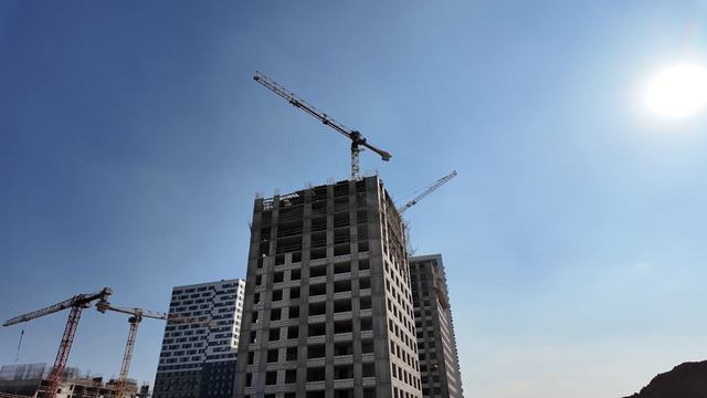 ЖК «Бригантина» — съёмка с воздуха август 2024