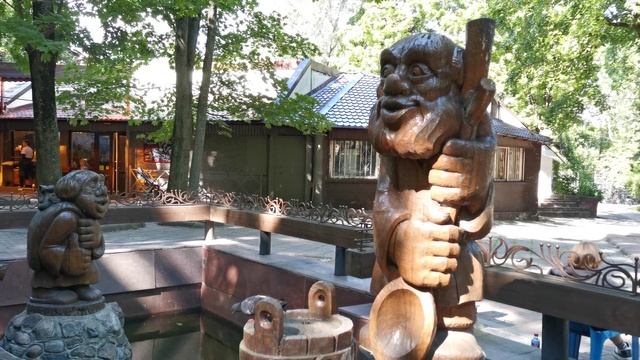 Прогулка по парку Толстого в Брянске под медленный бит (Lo-Fi Beats, relax, chillout).