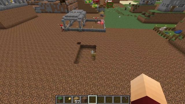 MineColonies Minecraft строим клетку для кроликов . хижина кроликовода .