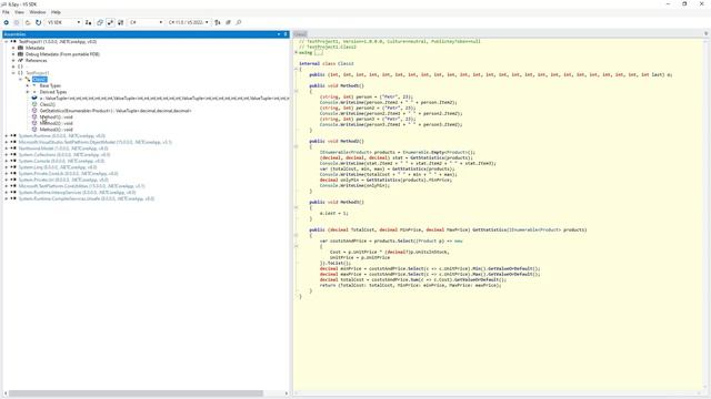 03.05. Tuples, records and anonymous types