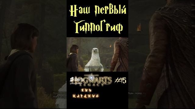 Встречаем нашего первого Гиппогрифа #hogwartslegacy  #хогвартснаследие #shorts