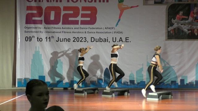 Степ-трио Голд Спэйс - Самарский университет (Team GoldSpace) Россия (Russia). Финал. 10.06.23