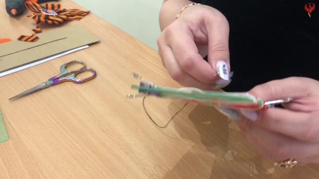 Мастер-класс по изготовленью броши на День Победы