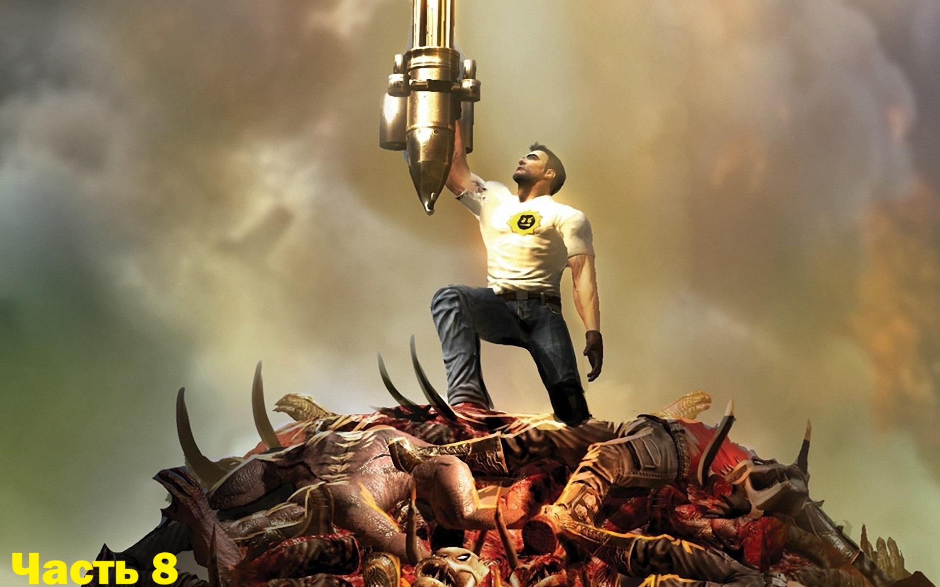 Serious Sam HD The First Encounter прохождение  #8 Мемфис - Канализации (Без Комментариев )