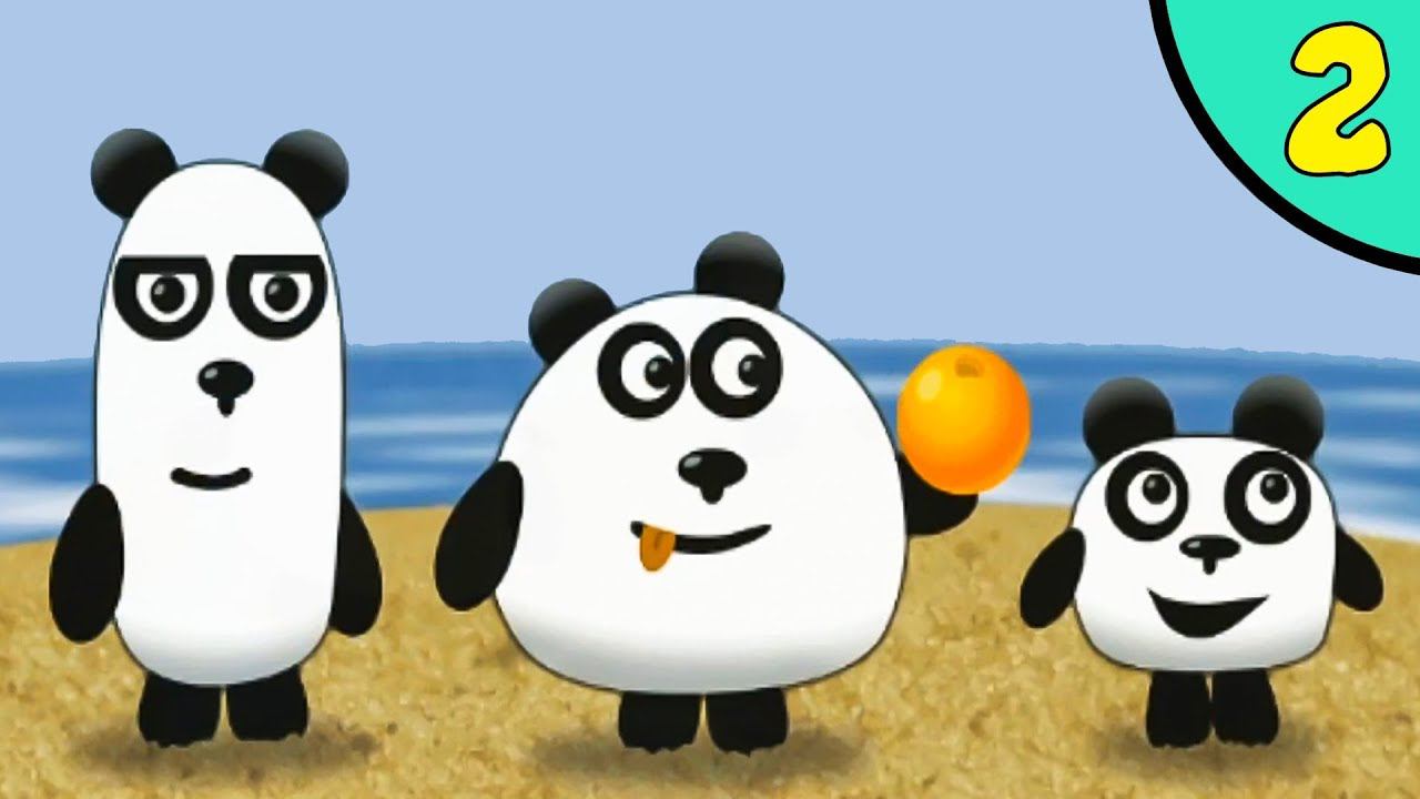 ТРИ ПАНДЫ. Серия 2. Необитаемый остров. Мультфильм для детей на Игрули TV