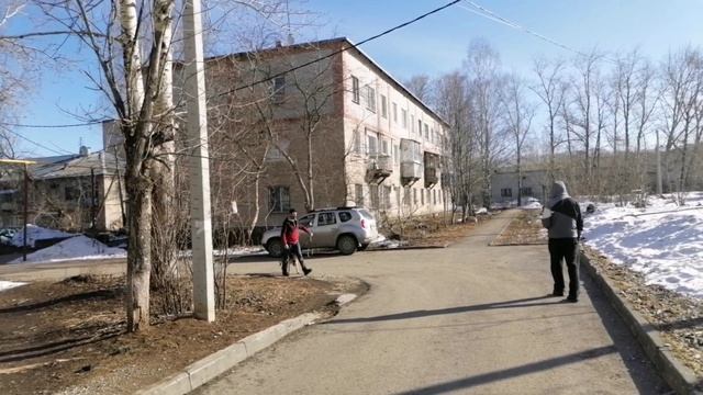 С Вербным воскресеньем. Дом, где я жила, где прошло моё детство.