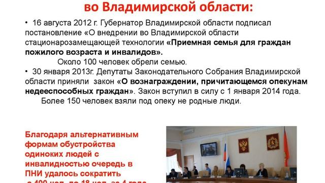 Сопровождаемое проживание молодых людей с инвалидностью во Владимирской области.