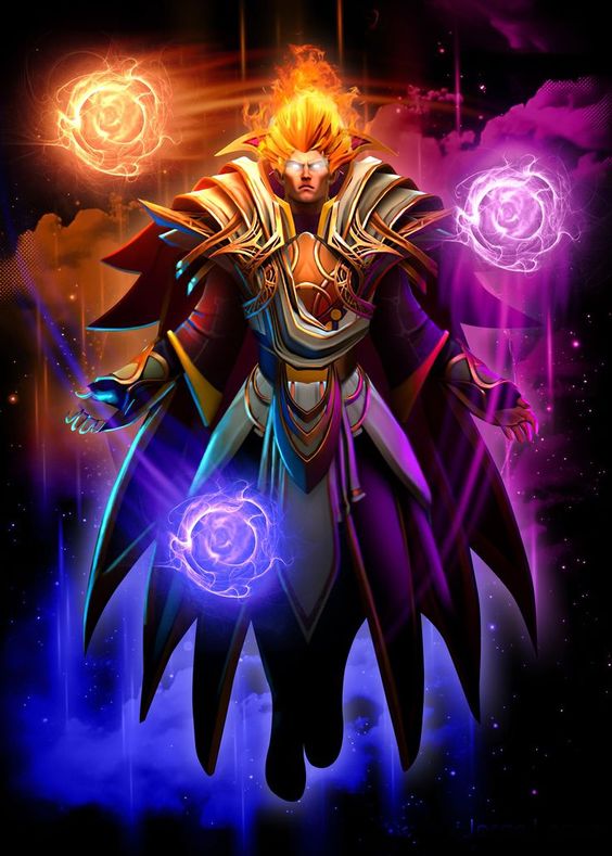Играю за инвокера в DOTA2