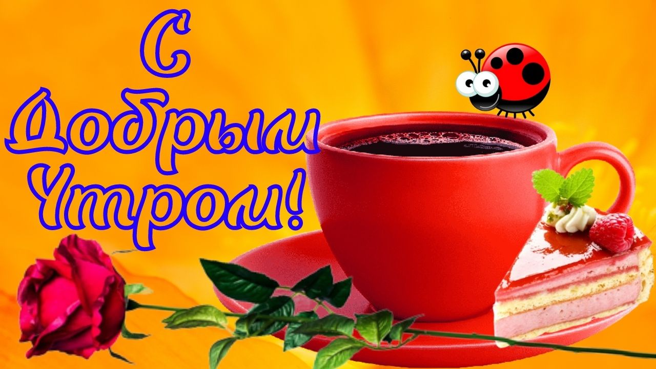 С добрым утром! Потрясающе красивая открытка с великолепной музыкой !