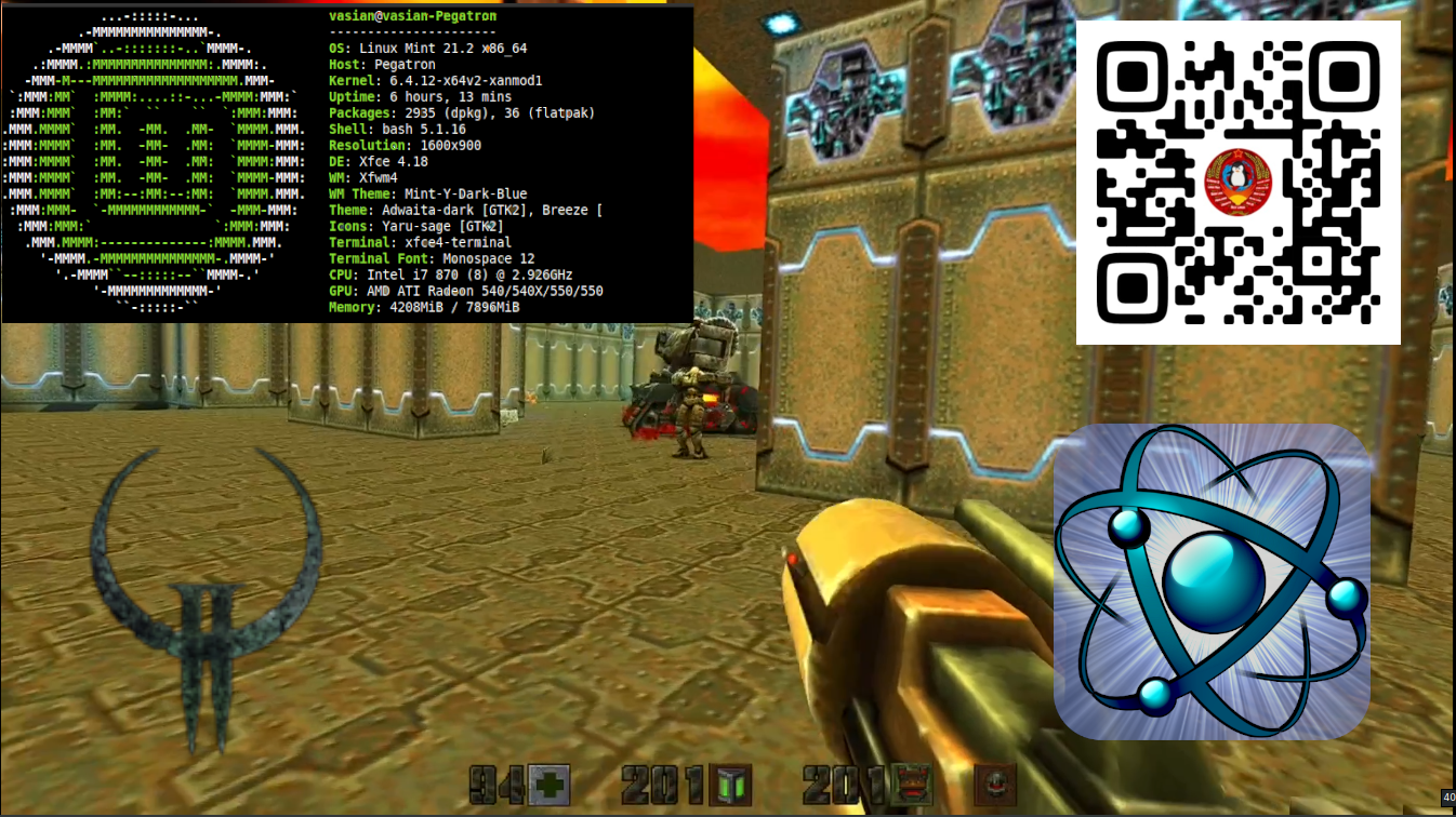 Quake 2 (2023) Enhanced Remastered №3 Часть 2 (#linux #portproton)