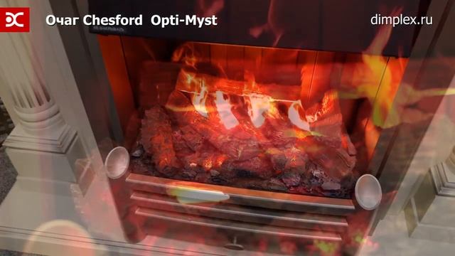 Электрический очаг Chesford - Обзор пламени