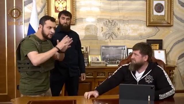 «Зеленский» захотел вступить в батальон «Ахмат».