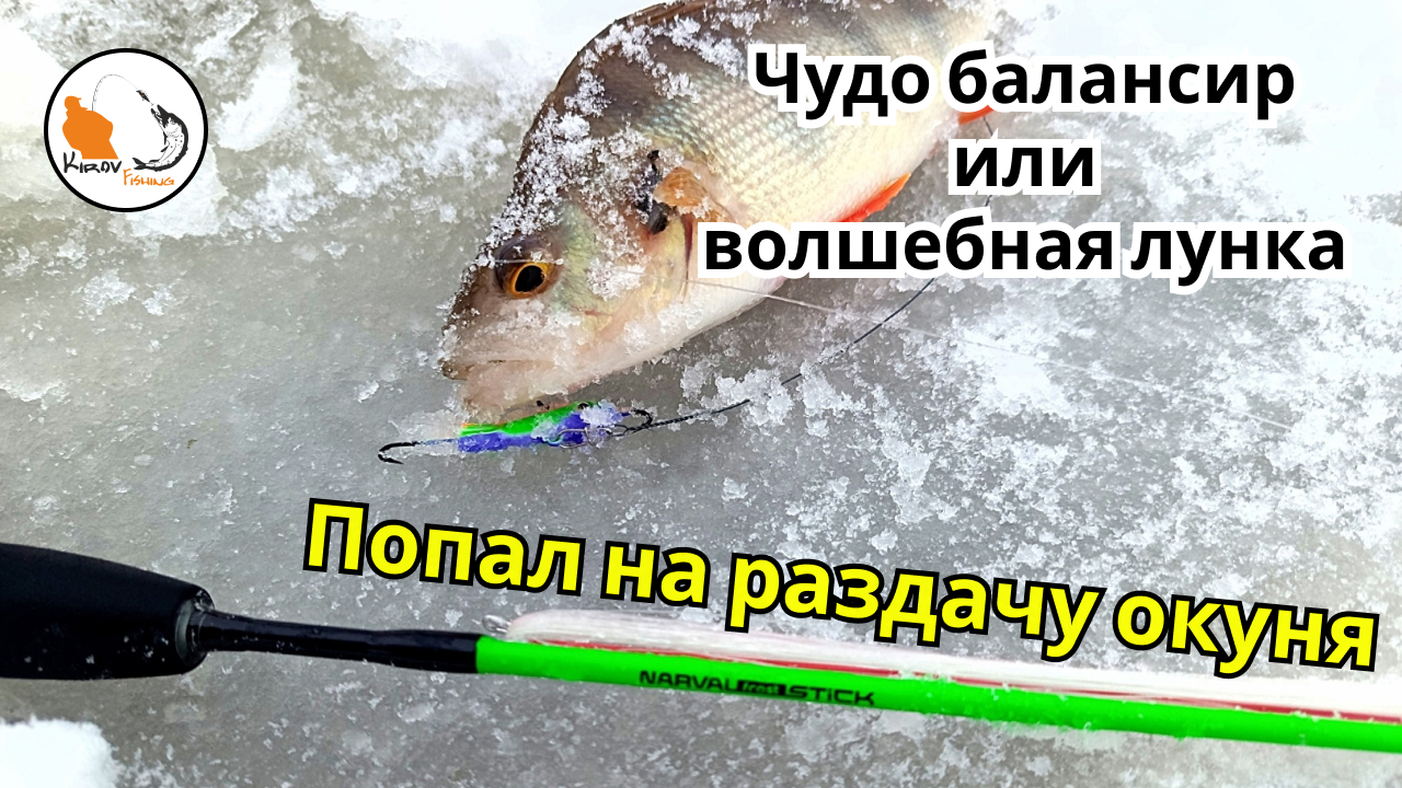 Первый лёд. Попал на раздачу окуней