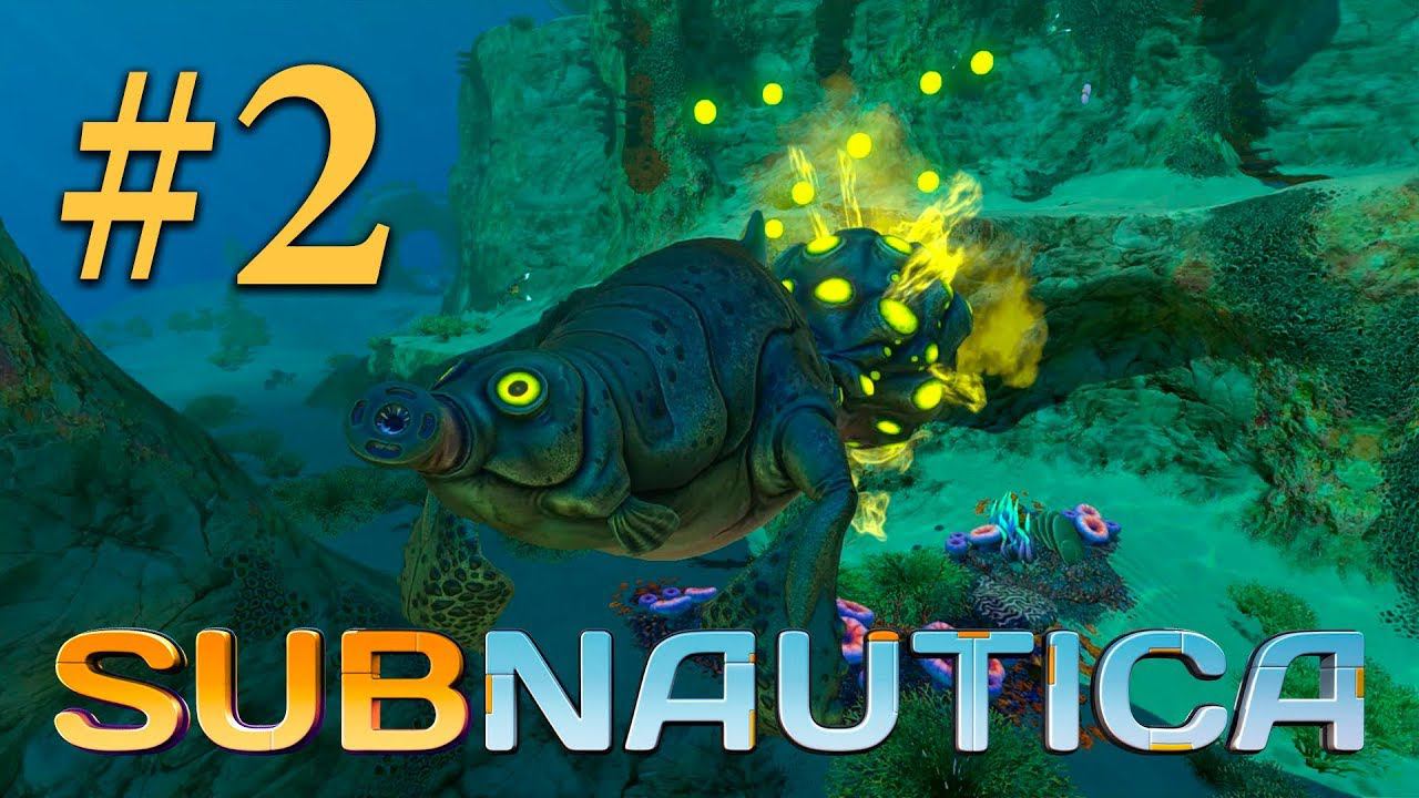 SUBNAUTICA - Стрим #2 - Эпичное крушение Солнечного Луча