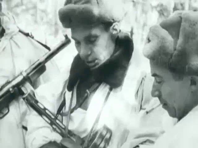 Воздушный десант -- Вяземская воздушно-десантная операция -- февраль 1942 -- кинохроника