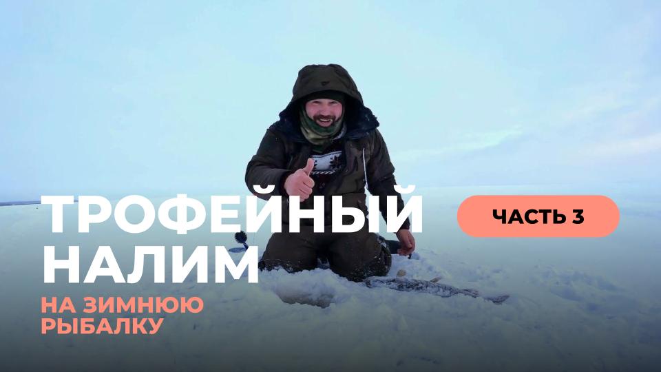 Трофейный налим. Озеро Воже радует.  Часть 3 #зимняярыбалка #рыбалканажерлицы