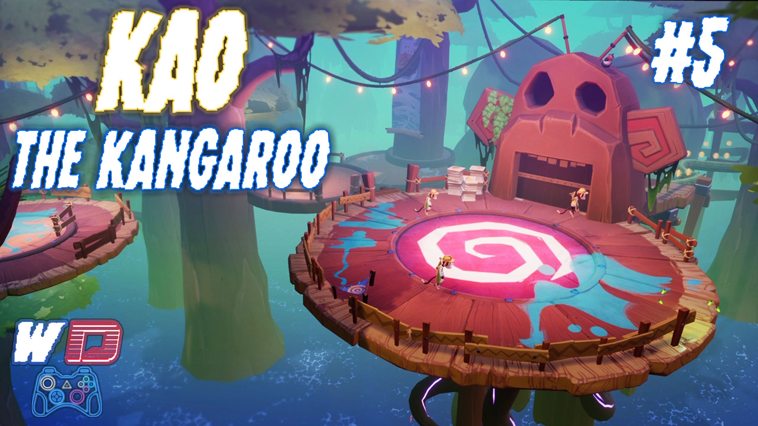 Kao the Kangaroo. Прохождение #5. Парк мартышек