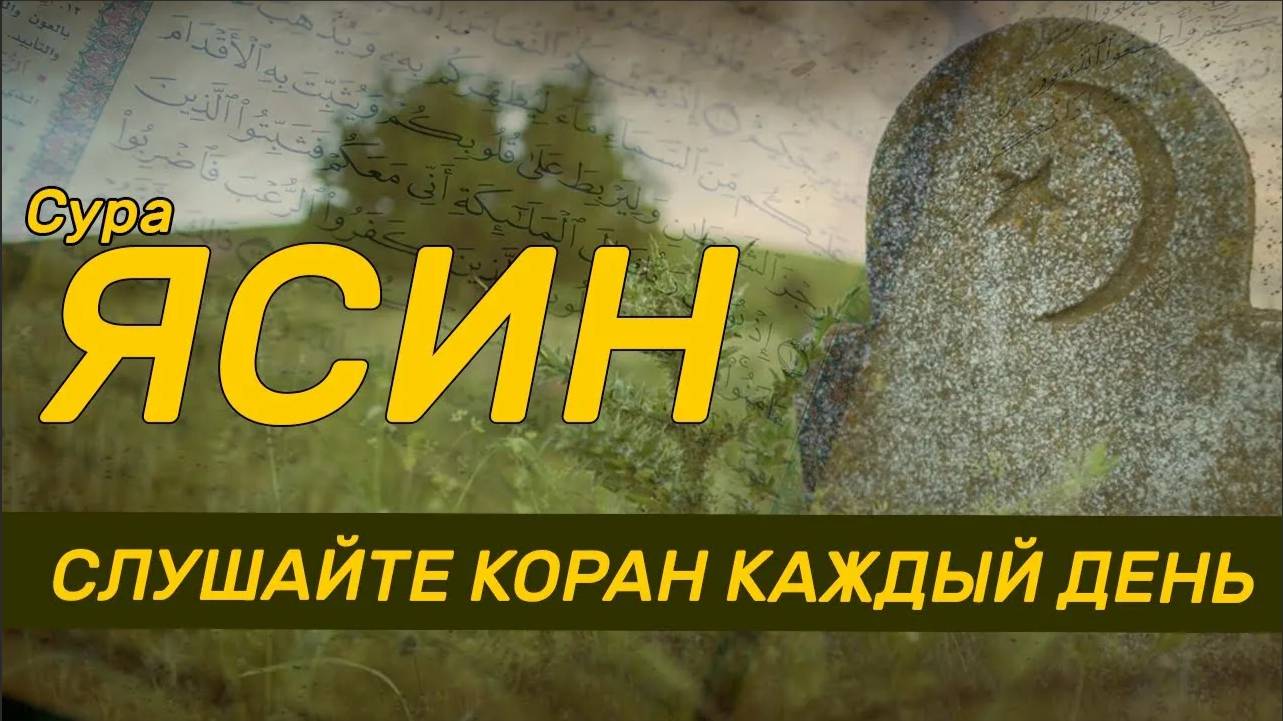 ЯСИН СУРА- СЛУШАЙТЕ КАЖДЫЙ ДЕНЬ, КОРАН ЛЕЧИТ СЕРДЦЕ!