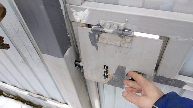 Двухсторонний запор калитки .mp4