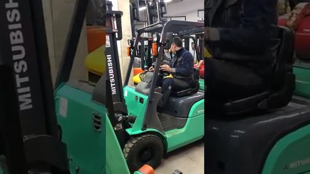 Газ-Бензиновый погрузчик Mitsubishi FG15NT КМ091 Б/У