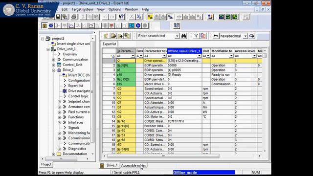 SIEMENS SINAMICS DCM 6RA80 (DC DRIVE) COMMISSIONING & OPTIMIZATION via STARTER