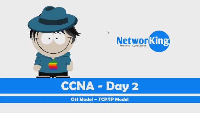 200-301 Cisco Training 2020 -   Day 2  - OSI Model - TCP-IP Model - Free CCNA